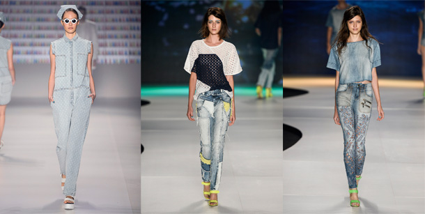 Moda jeans para o verão 2014