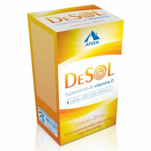 Desol Vitamina D - Bula, preço, para que serve