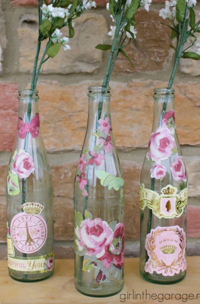 20 Ideias de Garrafas Decoradas